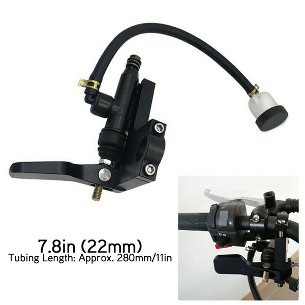 7/8in Aluminium Alloy Motorcycle Thumb Brake Lever Rear Master Pump ...