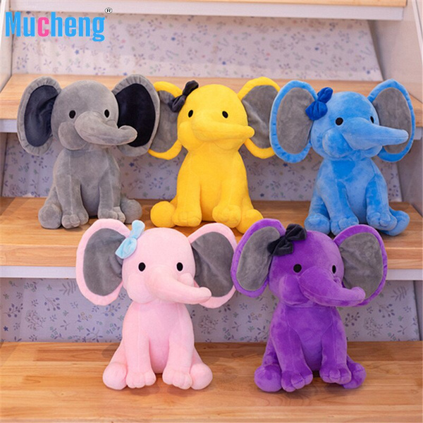 Bedtime Originals Twinkle Toes Pink Elephant Plush Toys Stuffed Choo ...