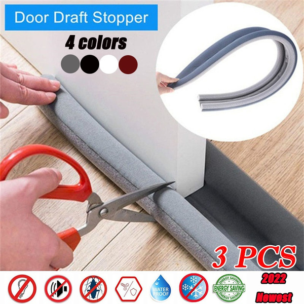 37 Inch Under Door Draft Guard Stopper Sound Proof Reduce Noise Door ...