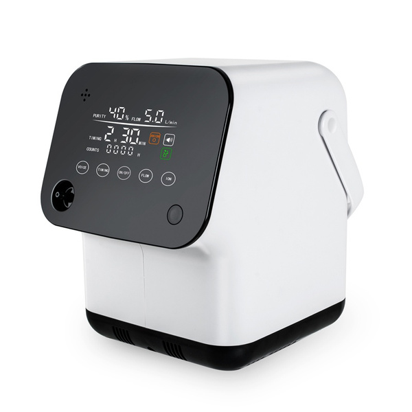 Portable Intelligent Voice Full Touch Screen Oxygen Concentrator 1-7L ...