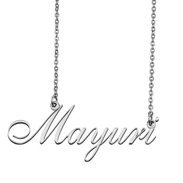 Mayuri Name Necklace for Mayuri Friends | Wish