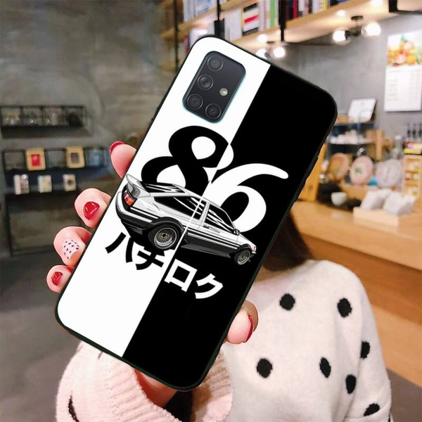 Comic Initial D Tempered Glass PHONE CASE FOR IPHONE/SAMSUNG/HUAWEI ...