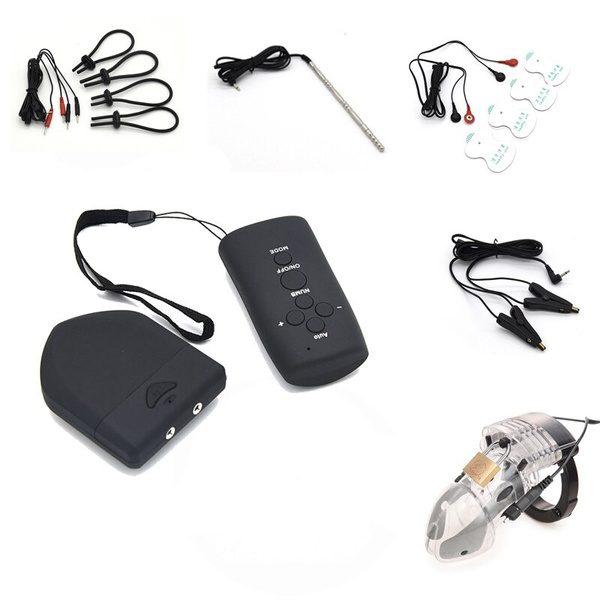 Wireless Remote Electro Shock Host Electric CB6000S Chastity Device ...