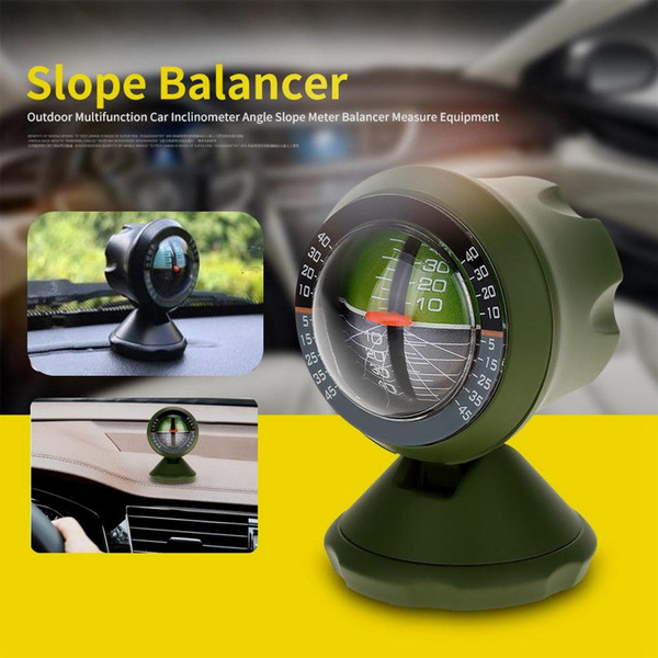 Portable Car Adjustable Angle Slope Level Meter Finder Balancer for Car ...