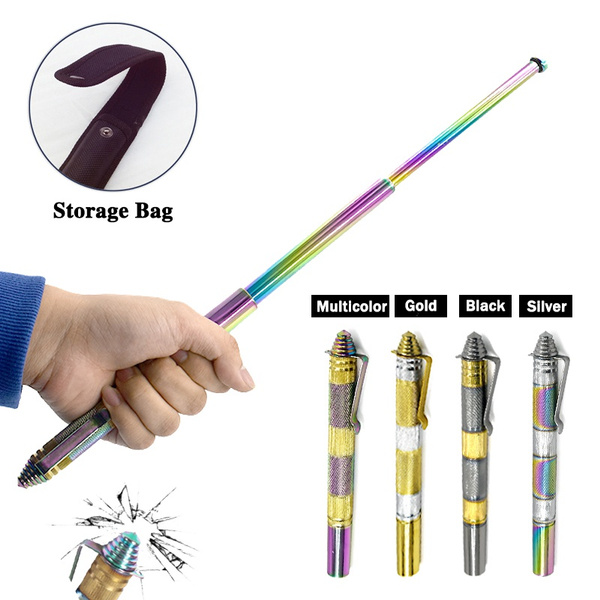 Telescopic Crowbar Car Self-defense Weapon Tactics Outdoor Self-defense ...