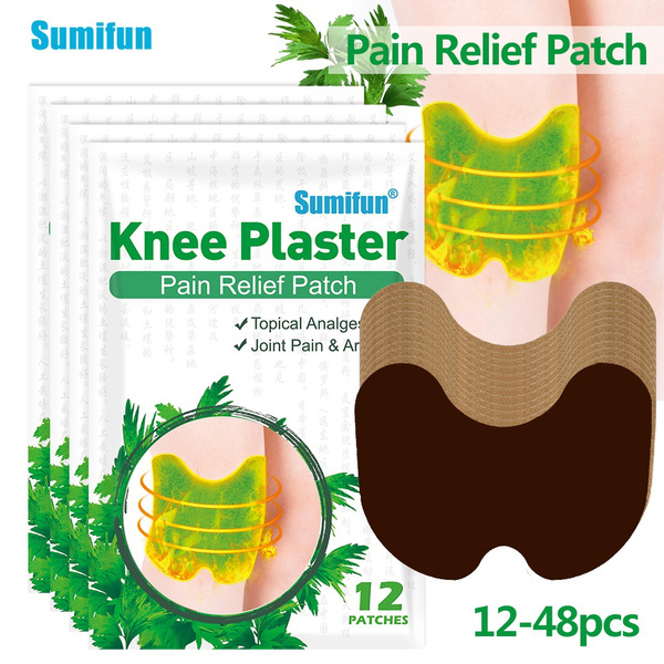 12/24/36/48Pcs Natural Herbal Knee Joint Patchs Medical Plaster Treat Analgesic Arthritis ...