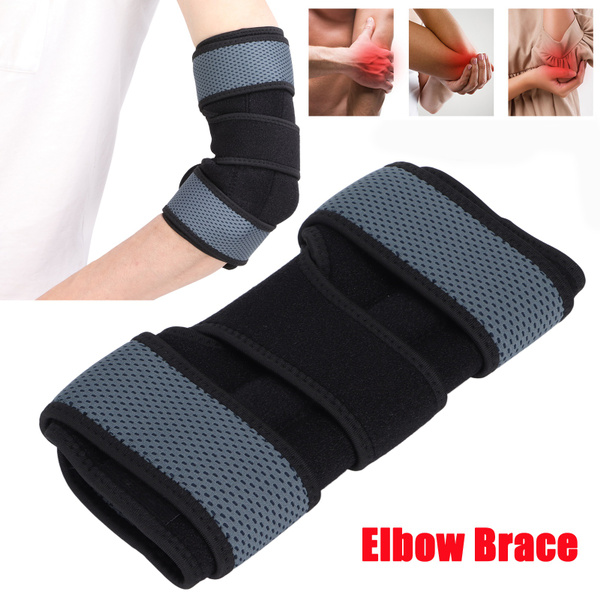 Adjustable Arm Splint Brace Elbow Joint Recovery Support Protect Band ...