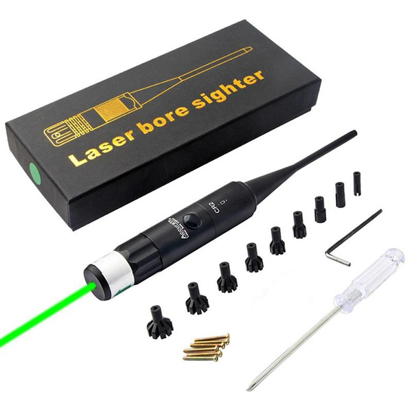 Tactical RED/Green Dot Laser Boresighter Bore Sighter Kit for .177 to ...