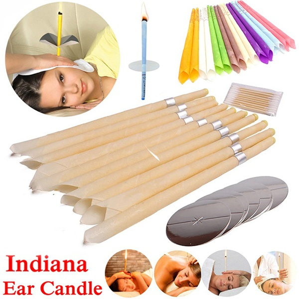 New Ear Candle Coning Beewax Natural Ear Treatment Ear Wax Removar ...