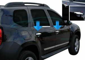 Fit For Dacia Duster 2010-2017 Chrome Door Handle Cover 4Door S.Steel ...