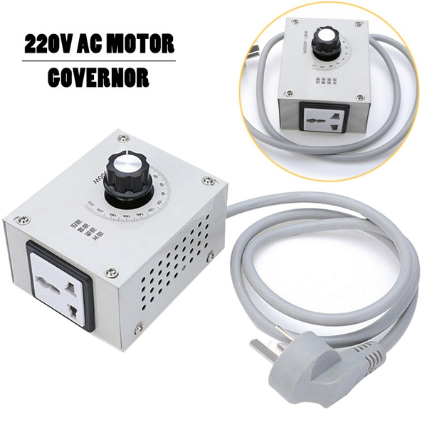 New Metal 4000W AC 220V Variable Voltage Controller for Fan Speed Motor ...