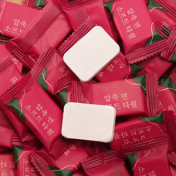 10/20/40/60 Pcs Disposable Mini Compressed Towels Made from 100 ...