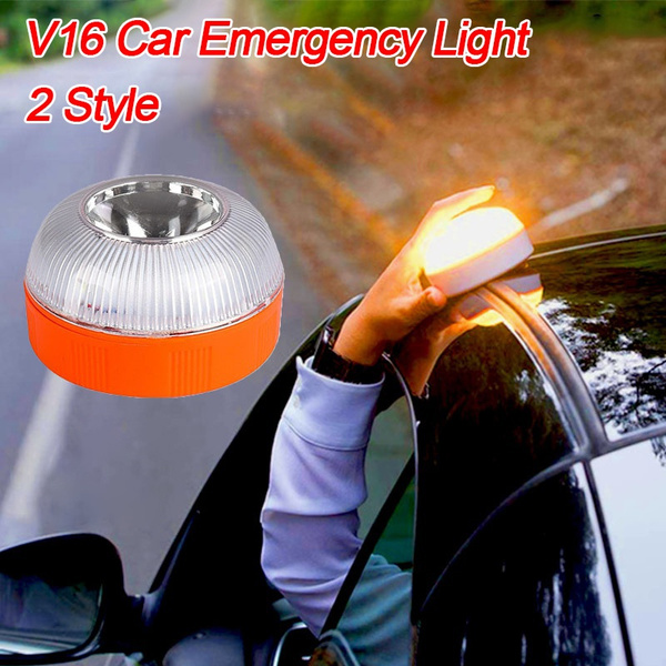Rechargeable car emergency light magnetic induction strobe light dgt ...