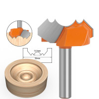 1/3Pc 8mm Shank Classical Double Arc Dragon Ball Wood Router Bit C3 ...
