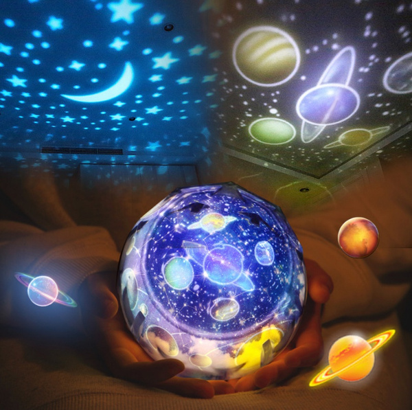 Galaxy Star Projector Universe Star Night Lamp Creative Magic House ...