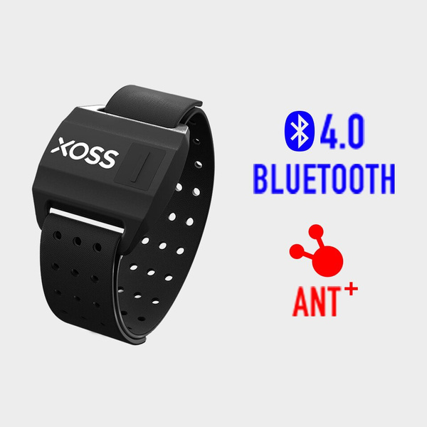XOSS Arm Heart Rate Sensor Hand Strap Bluetooth ANT+ Wireless Health ...