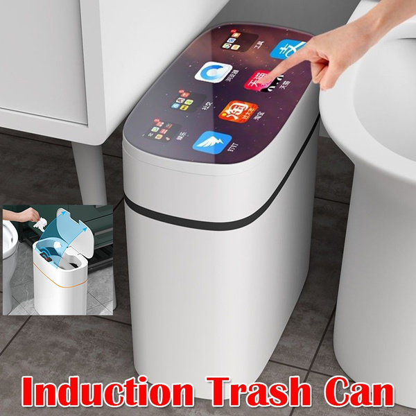 13L Intelligent Trash Can Smart Sensor Dustbin Electric Automatic ... 13L Intelligent Trash Can Smart Sensor Dustbin Electric Automatic ...