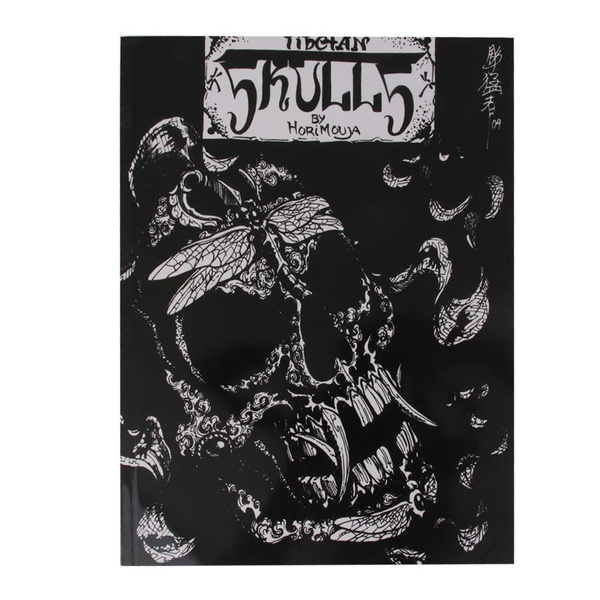 50 Pages Tattoo Reference Book Instruction Sheet Flash Art Skull ...