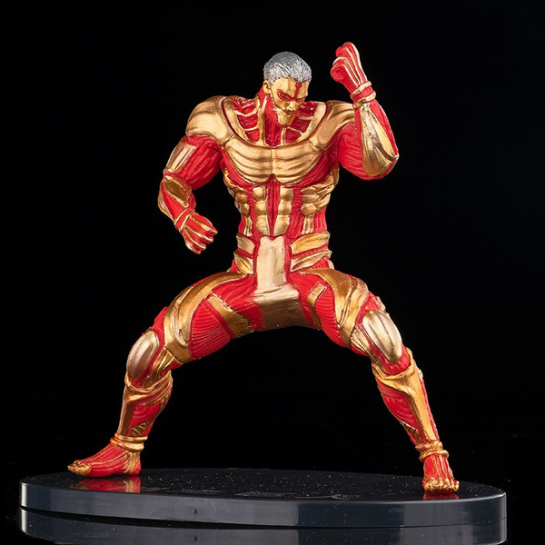 2022 New Attack on Titan Anime Figuras 15cm The Armored Titan Doll ...