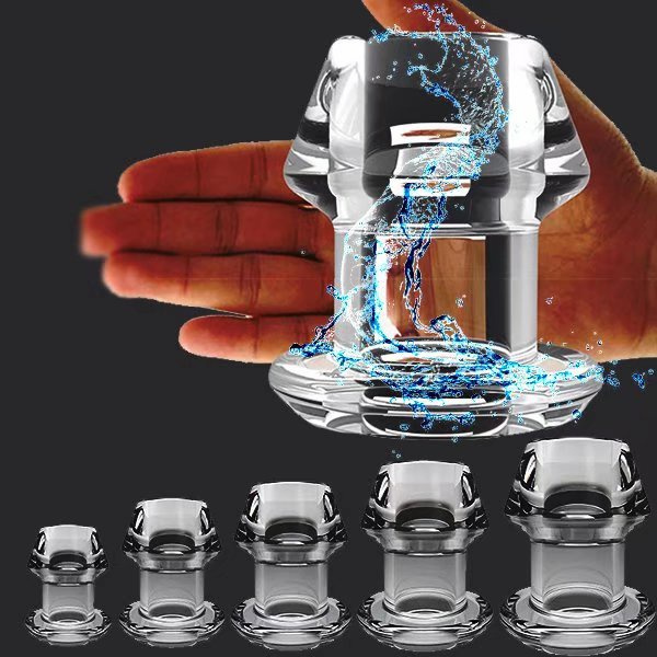 Huge Plug Transparent/Hollow Plug Men/Women Plug Tube Cleaning Toys ...