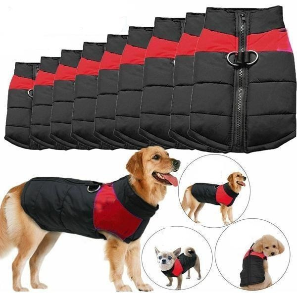 (XS-7XL)(5 Catty -60 Catty)Pet Dog Outdoor Waterproof Clothes Zipper ...