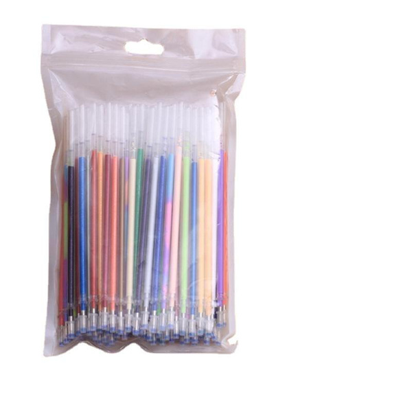 120 Colors Gel Pen Ink Refills Glitter Neon Gel Ink Pens Refills ...