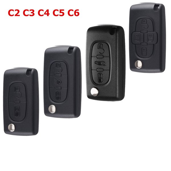 Remote key Case for Peugeot 207 307 308 407 607 807 Citroen C2 C3 C4 C5 ...