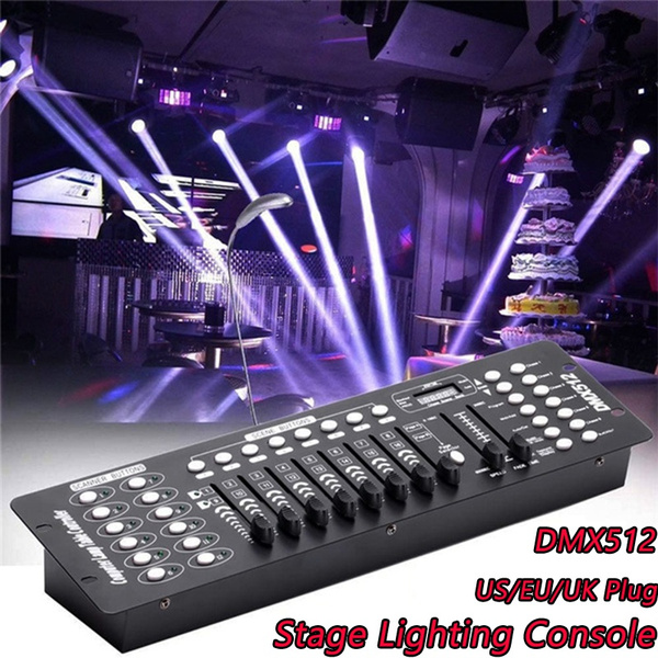 DMX192 Channels DMX512 Stage Lighting Console Controller Professional ...