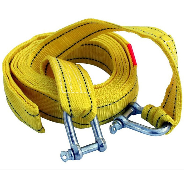 Tow Strap Heavy Duty with 2 Hooks,16 ft 11,000LB Break Strengthened ...