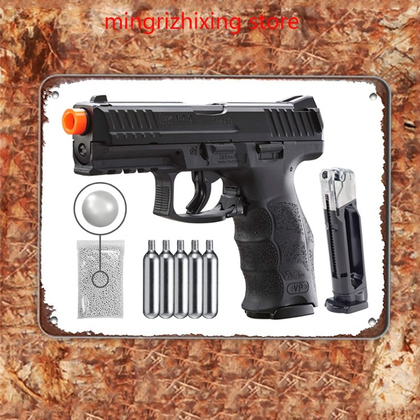 Wearable4U Umarex H&K VP9 (Half) Blowback CO2 Airsoft BB Air Pistol ...
