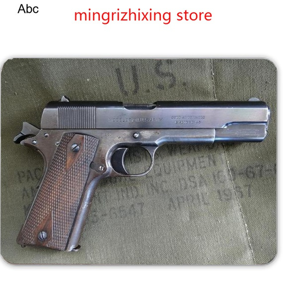 Signs Hand Gun Caliber Hand Gun and Bullets M1911 Pistol Gun Colt ...