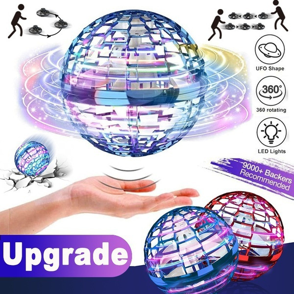 【2022 Upgrade】Teismai Flying Ball UFO Mini Helicopter RC Drone Hand ...