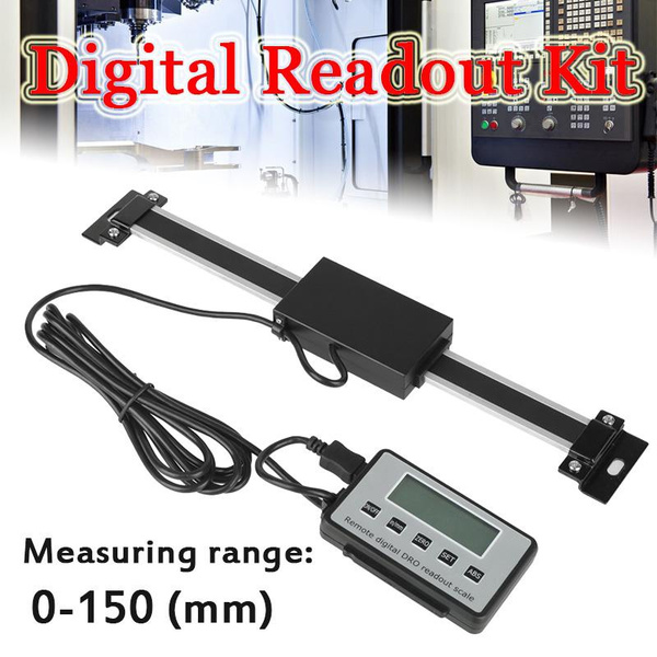 Digital Readout Linear, 0-150mm Accurate Digital LCD Readout Lathe ...