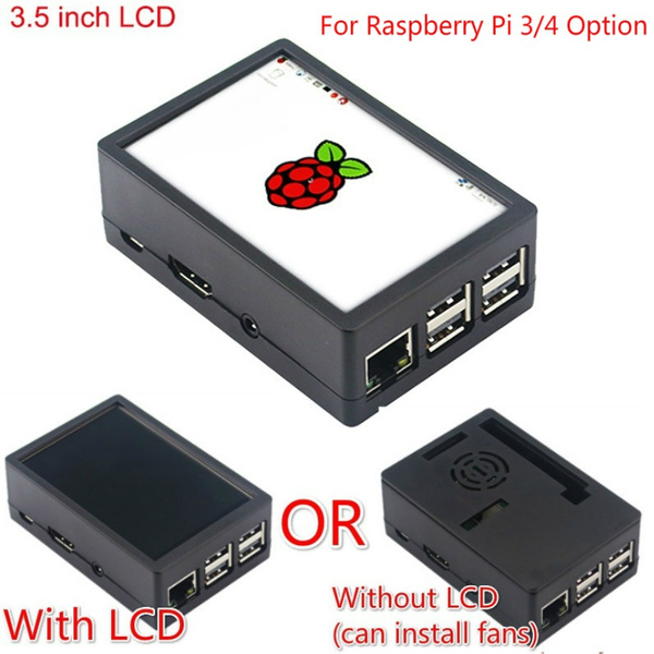 Raspberry Pi 3.5" Touchscreen LCD Display+ABS Case Box for Raspberry Pi ...