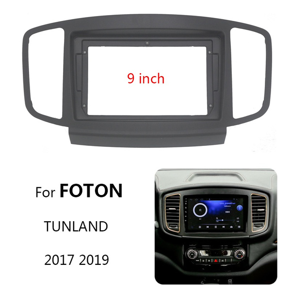 2 Din Android Head Unit Car Radio Frame Kit For FOTON TUNLAND 2017 2019 ...
