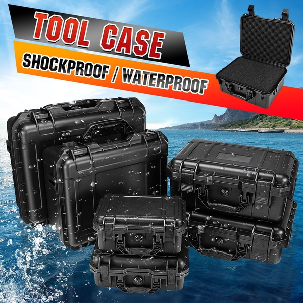 ABS Safety Toolbox Solid Throwproof Waterproof Hard Tool Bag Case ...