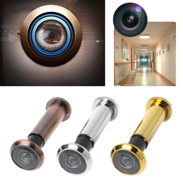 Home Security Anti-theft Door Cat Eye Door Diewer 200° Wide Viewing ...