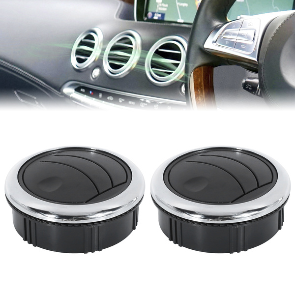 2pcs Universal ABS Knob Style Air Conditioning Vent Deflector Outlet ...