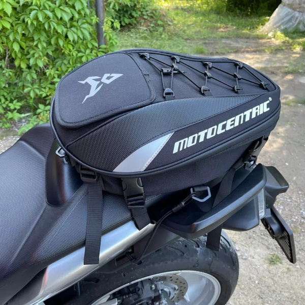 Waterproof Motorcycle Tail Bag Multi-Functional Durable Rear Motocross ...