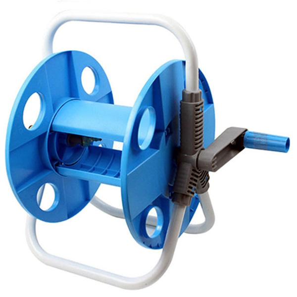 Home Garden Hose Reel Holder Rack Pipe Storage Cart Gardening Water ...