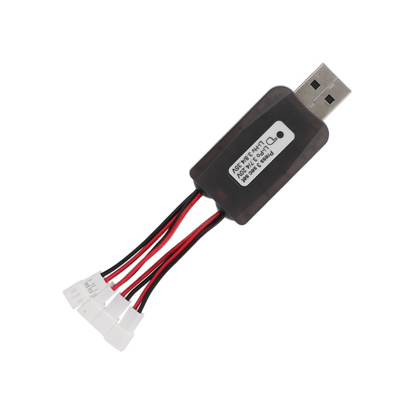 CX405 4CH Micro USB Battery Charger for 1S 3.7V Lipo LiHV 3.8V Battery ...