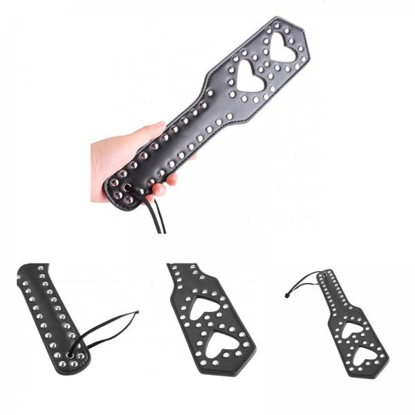 Whip Functional Professional Black Proper Impact Force Sexual Flirting Flogger for Female Sex ...