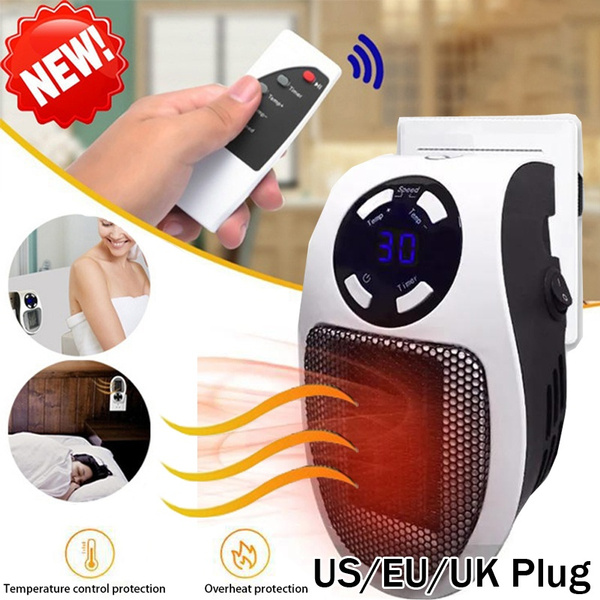 Electric Fan Heater Desktop Heating Stove Radiator Warmer Machine for ...