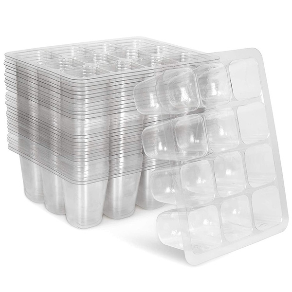 12 Hole Seedling Tray, Transparent Seed Tray, Germination Kit, Seedling ... 12 Hole Seedling Tray, Transparent Seed Tray, Germination Kit, Seedling ...
