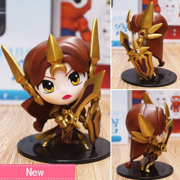New Hot League of Heroes LOL Aurora Anime Game Leona PVC Action Figure ...