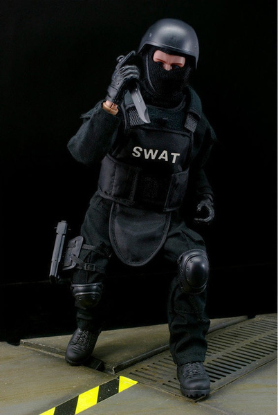 1/6 SWAT Soldier Model Toy Uniform game Figure Doll Military Army ...