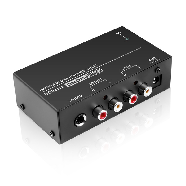 Ultra-Compact Phono Preamp Preamplifier With Rca 1/4Inch Trs Interfaces ...