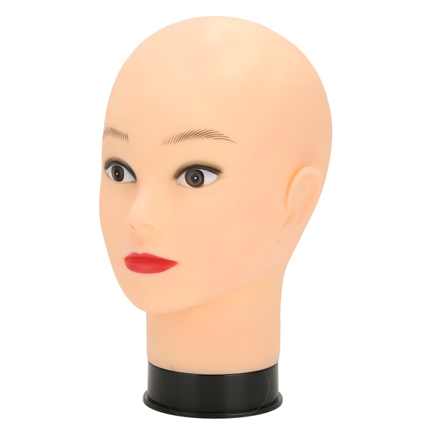 Bald Mannequin Head Makeup Training Practice Hat Wig Display Mannequin ...