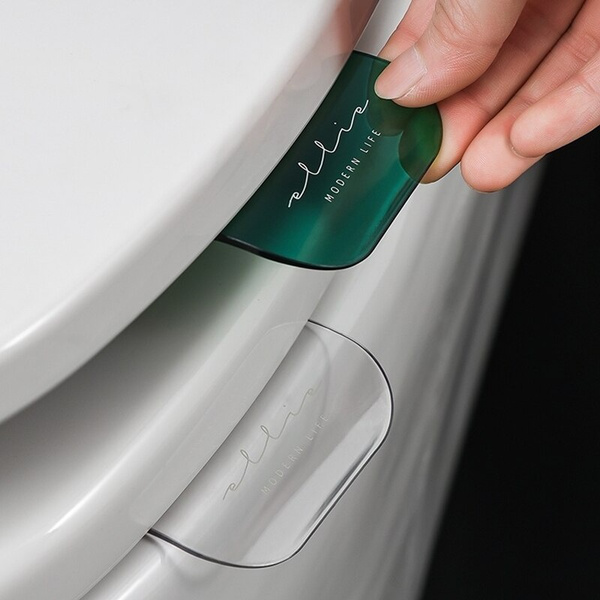 2 pcs Toilet Seat Cover Handle Home Toilet Seat Raise Lifters Avoid ...