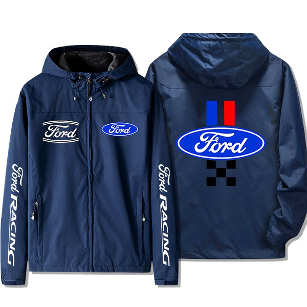 2022 New Ford Racing Performance Coat Men's Windbreaker Waterproof ...